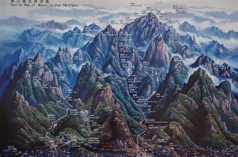 泰山图片 泰山无字碑 俯视泰山全景图片 第3页 大山谷图库