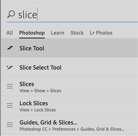Solved Cant Find Slice Tool In Photoshop Cc 2019 Adobe Community 10309752
