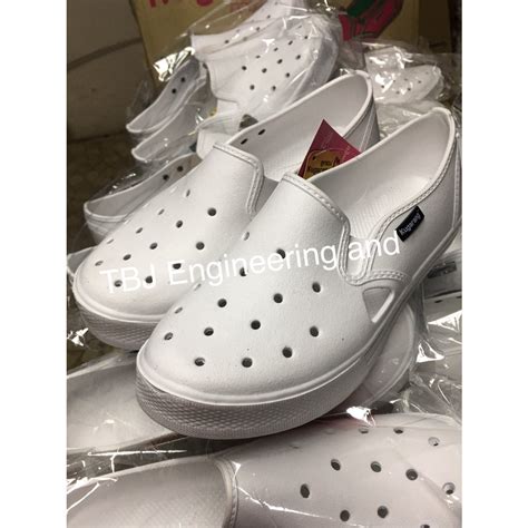 รองเท้าห้อง คลีนรูม ห้องแลป รุ่น 3535 สีขาว Shopee Thailand