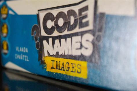 Code Names Images Board Game Logo On Box Exterior Editorial Photography Image Of Advertising