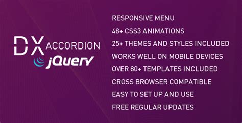DX Accordion Menu Code Market