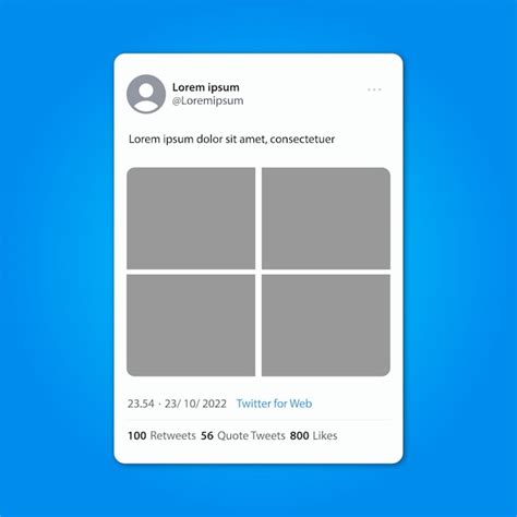 Twitter Profile Template 2022