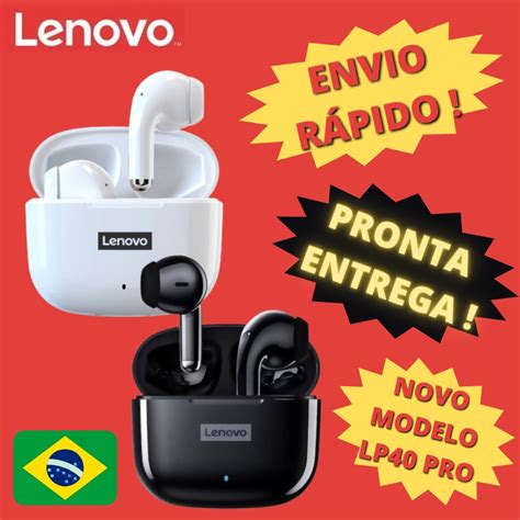 Fone De Ouvido Lenovo Lp Pro Bluetooth Novo Modelo Shopee Brasil