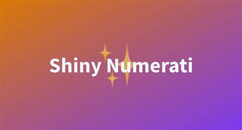 shiny numerati numerai community dashboard by jo fai chow r numerai