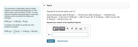 Solved The Conversion Of Natural Gas Which Is Mostly
