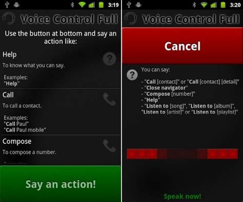 Android Voice Commands An Extensive List