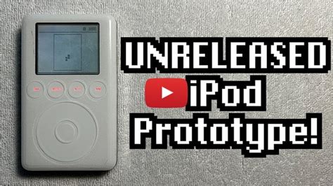 Prototype Ipod Features Unreleased Tetris Game [video] Iclarified