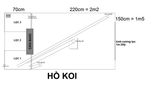 Các bước thiết kế hồ cá koi bản vẽ chi tiết và mẫu hồ cá koi đẹp tham khảo