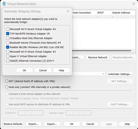Vmware 17 Networking On Windows 11 Vinnie Dot Work