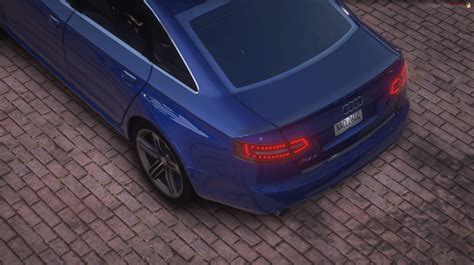 Audi Rs6 Sedan 2008 Add On Tuning Fivem Replace Gta5