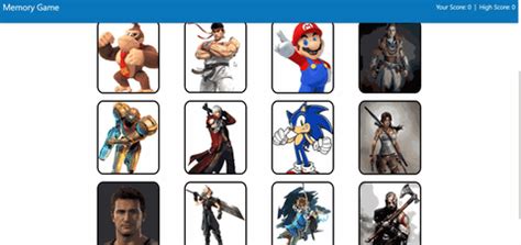 Github Blaws React Memory Game