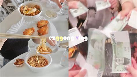Vlog 일상과 먹방을 곁들인 브이로그 택배 언박싱 본가 내려가서 필요한 거 챙겨오는 자취생 참치 샐러드 깍두기 숙주 볶음밥 숙주라면 Youtube