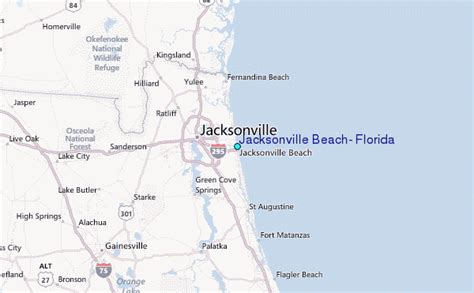 Jacksonville Beach Florida Tide Station Location Guide