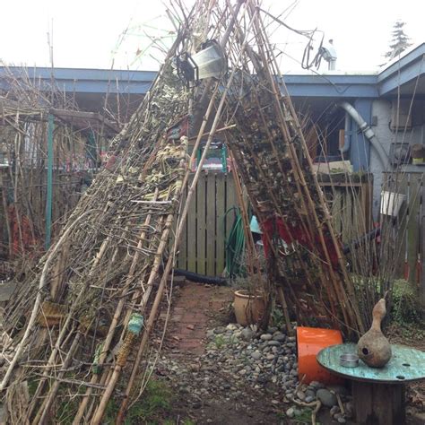 Twig Structure Outdoor Decor Outdoor Furniture Outdoor