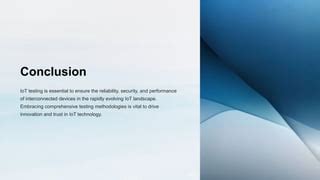 What Is IoT Testing Types Framework Tools PPT