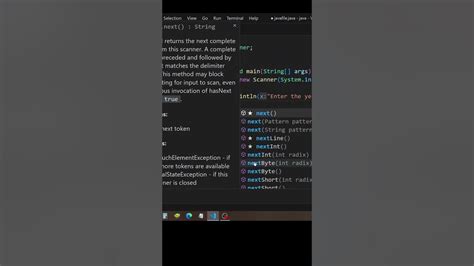 Leap Year Program In Java Using User Input Java Coding Shorts Youtube