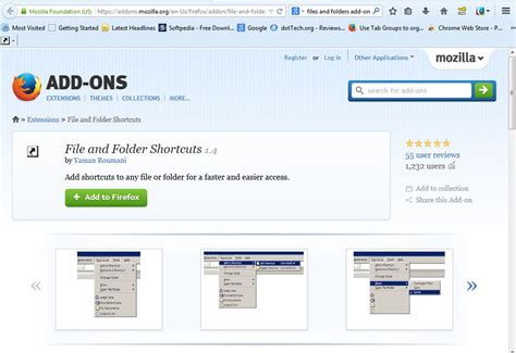 How To Add File And Folder Shortcuts In Firefox Tip Dottech