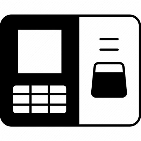 Fingerprint Scan Biometric Identity Authorization Icon Download On Iconfinder