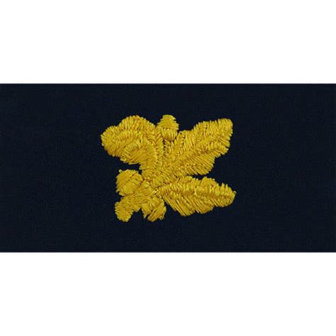 Navy Supply Corps Embroidered Coverall Collar Device Usamm