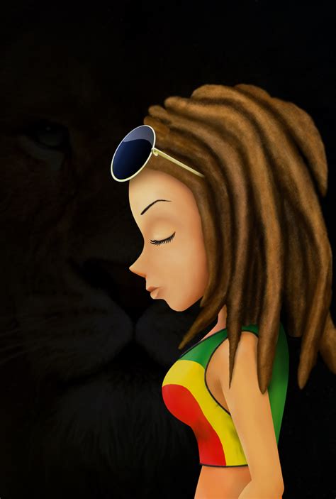Rasta Girl By Metzayaku On Deviantart