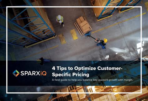 field guide 4 tips to optimize customer specific pricing