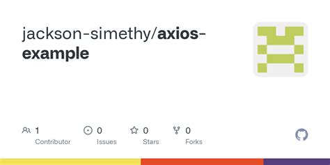 Github Jackson Simethyaxios Example
