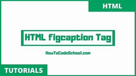 Html Figcaption Tag Youtube