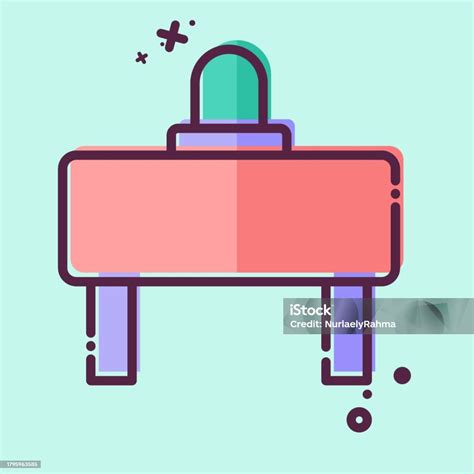 아이콘 장벽 도로 표지판 기호와 관련이 있습니다 Mbe 스타일 심플한 디자인 편집 가능 간단한 일러스트레이션 3차원 형태에 대한 스톡 벡터 아트 및 기타 이미지 Istock