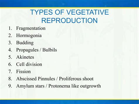 Reproduction Of Algae Vegetative Asexual And Sexual Reproduction Pptx