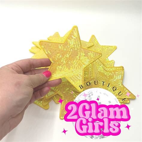 Star Sequins Etsy
