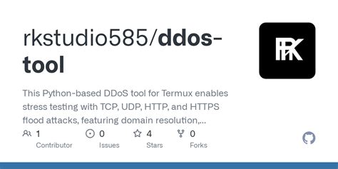 Github Rkstudio585ddos Tool This Python Based Ddos Tool For Termux