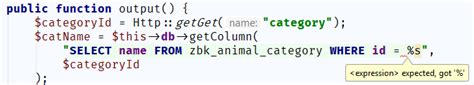 Sql Inspections Shows A Lot Of False Positive Errors In Phpstorm 6