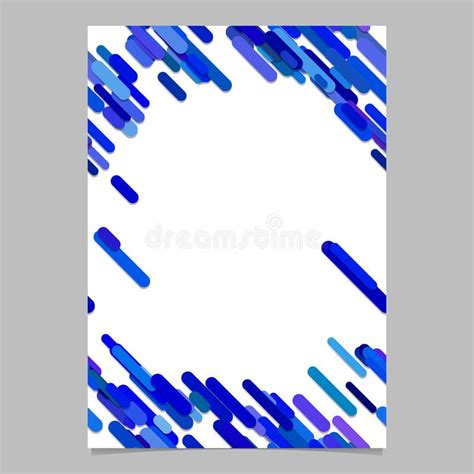 Color Random Circle Pattern Flyer Template Stock Vector Illustration Of Business Document