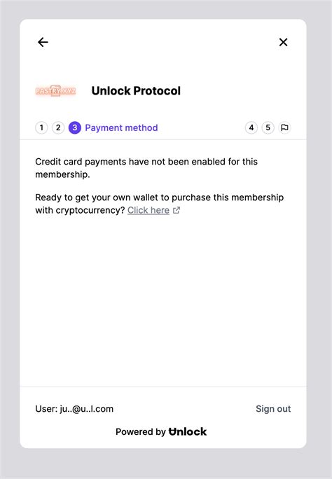 don t have a crypto wallet should not be displayed when stripe has