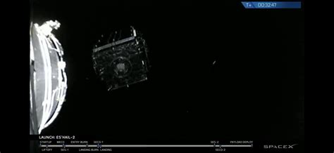 Did Something Go Wrong At Deployment Payload Seems To Be Rotating Slightly In The Last Few