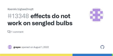 Effects Do Not Work On Sengled Bulbs · Issue 13348 · Koenkk