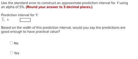 Use The Standard Error To Construct An Approximate
