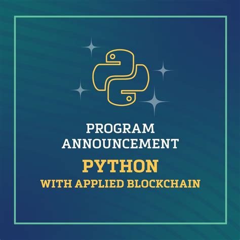 Kenzie Academy On Linkedin Python Pythonprogramming Blockchain