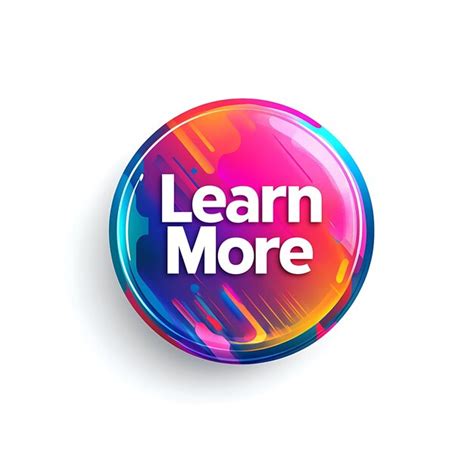 Typography Themed Inside A Text Shaped Button With Text Lear Website