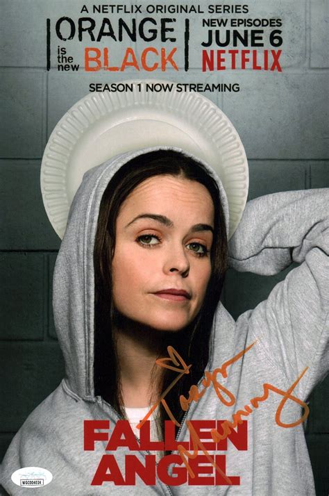 Taryn Manning Orange Is The New Black 8x12 Signed Photo Jsa Certified
