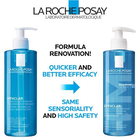 La Roche Posay Effaclar Purifying Foaming Gel 400ml For Oily And Acne