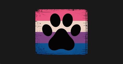 Bisexual Furry Bi Pride Flag Bisexual Furry Bi Pride Flag T Shirt