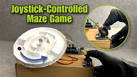Pathfinder Joystick Maze Controller Game With Arduino And Servo Motors Youtube
