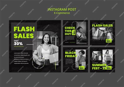 평면 디자인 전자 상거래 템플릿 무료 Psd 파일