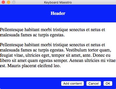 EXAMPLES Custom HTML Prompt With Fixed Header And Footer Using Flexbox