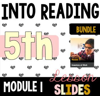Module 1 Into Reading HMH All In One Lesson Slides TPT