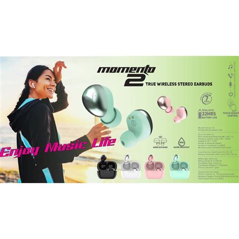 Vinnfier Momento 2 True Wireless Stereo Earbuds Shopee Malaysia