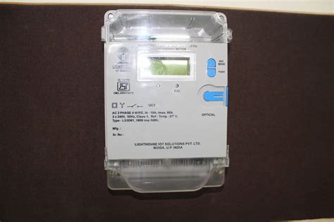 Energy Meter Three Phase Smart Energy Meter Manufacturer From Noida