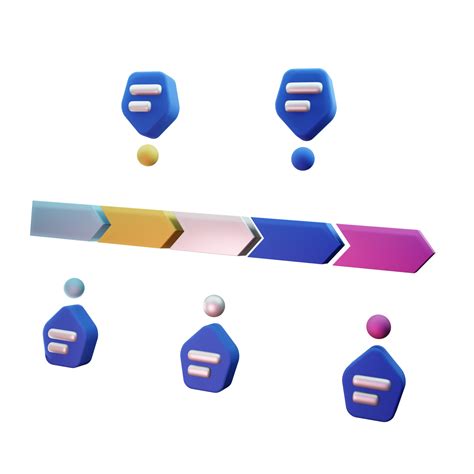 Timeline 3d Icon For Business 28860770 Png