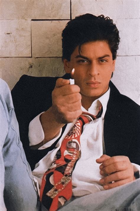Shah Rukh Khan In A Promotional Still For Yes Boss 1997 R
